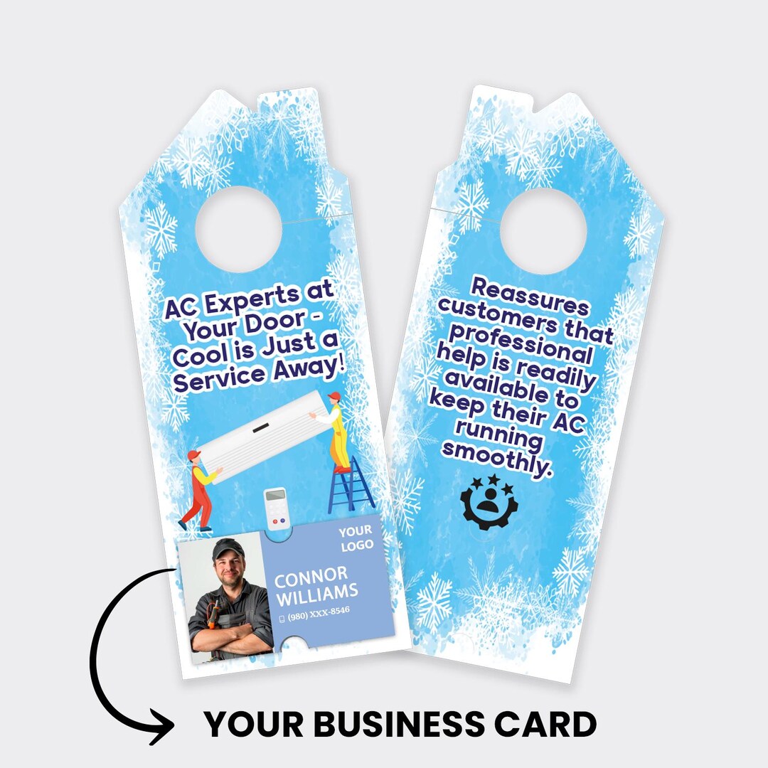 Air Conditioning Door Hangers | AC & Heating | Air Comfort Essentials ...