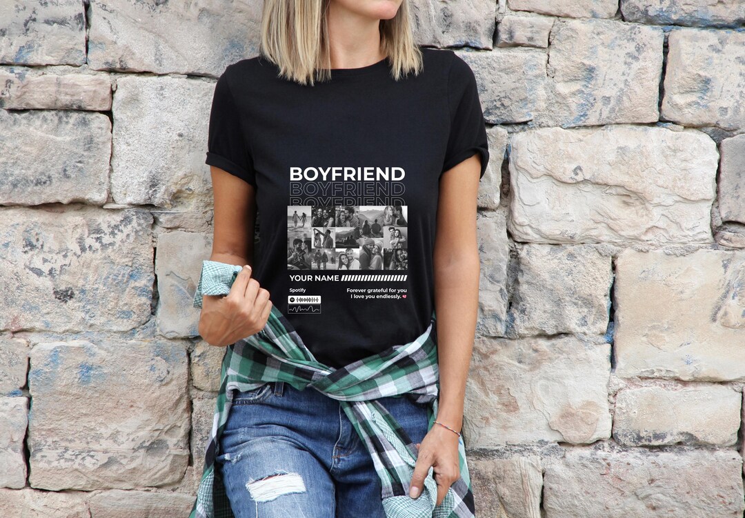 Rush Boyfriend T-shirt | Boyfriend Collage Design | Only You Shirt ...