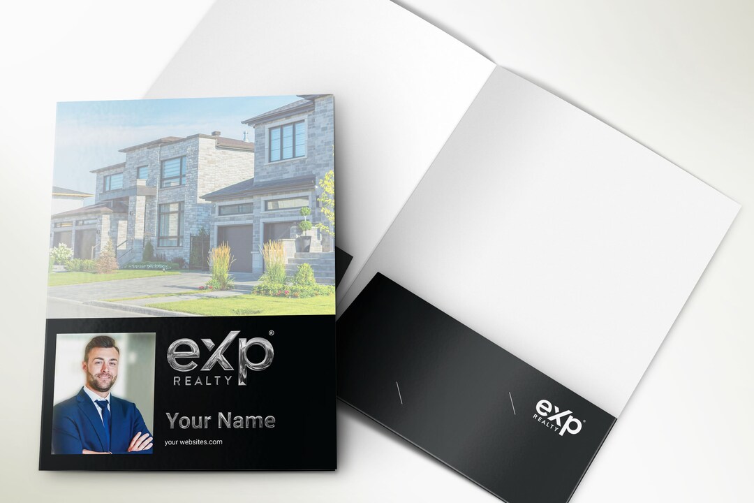 Exp Realty Custom Luxury Presentation Folder Printing With Embossed FOIL Presentation Folders ...
