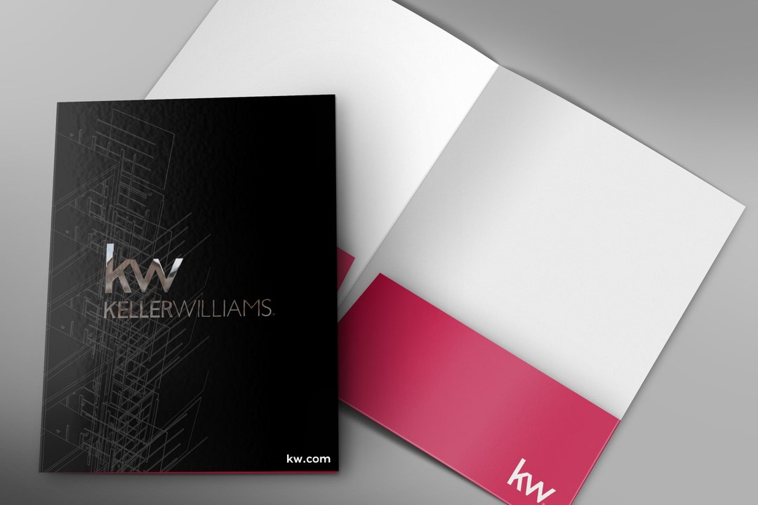 Keller Williams Custom Luxury Presentation Folder Printing With ...