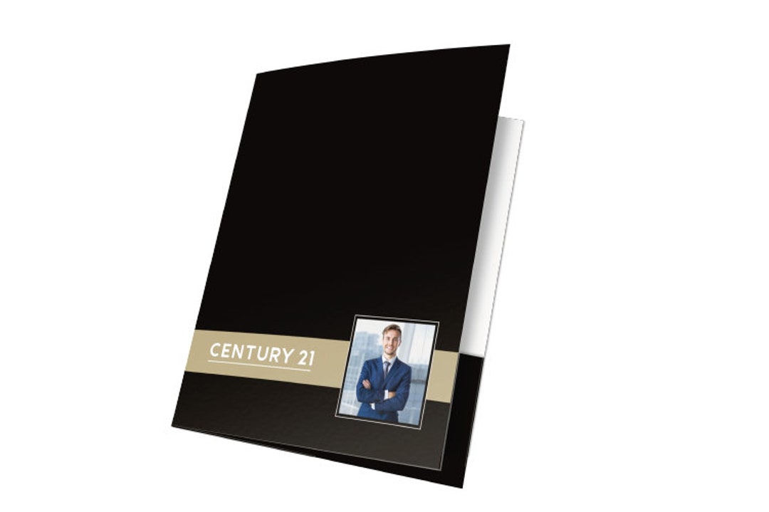 Royal Lepage Presentation Folder Velvet Laminating With Your Logo Soft ...