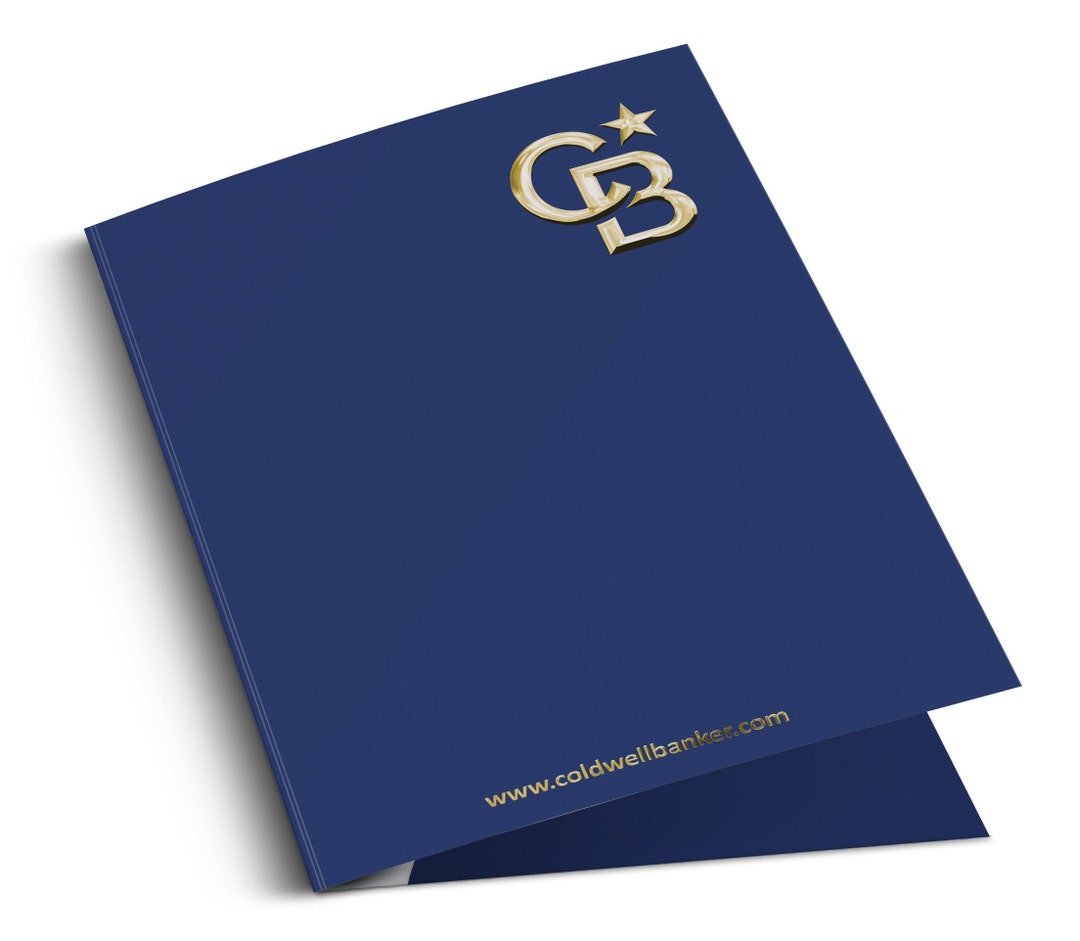 Coldwell Banker Custom Luxury Presentation Folder Printing With ...