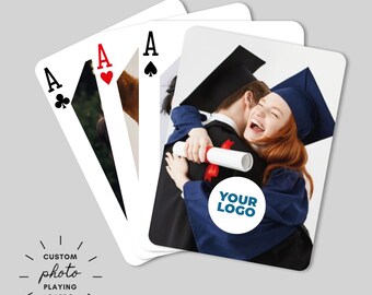 RUSH Custom Photo Playing Cards Personalized Gifts Deck Poker Custom ...