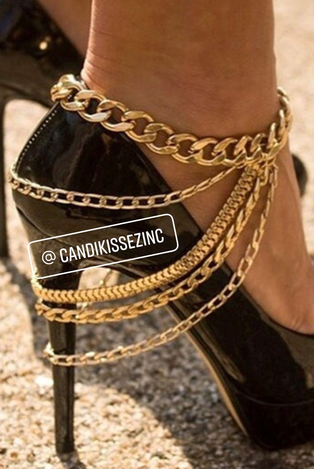 Chunky Heel Chains - Etsy
