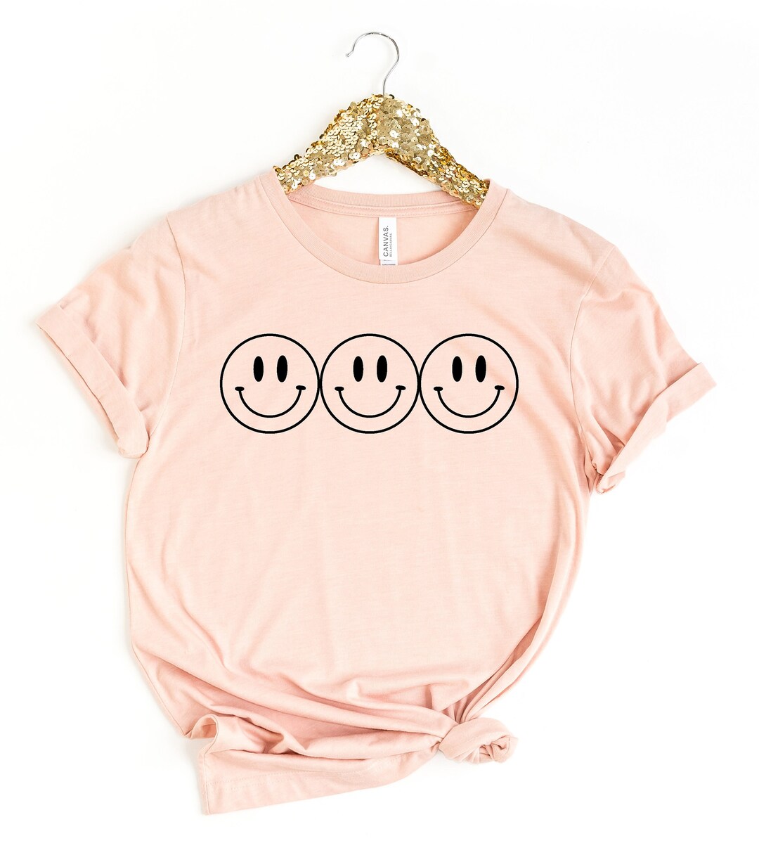 Smiley Face Shirt, Happy Face Shirt, Retro Smiley Face, Smile Shirt - Etsy