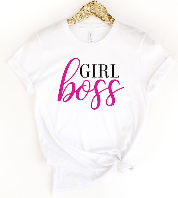 Girl Boss Shirt Lady Boss Shirt Trendy Tees for Mom Boss | Etsy