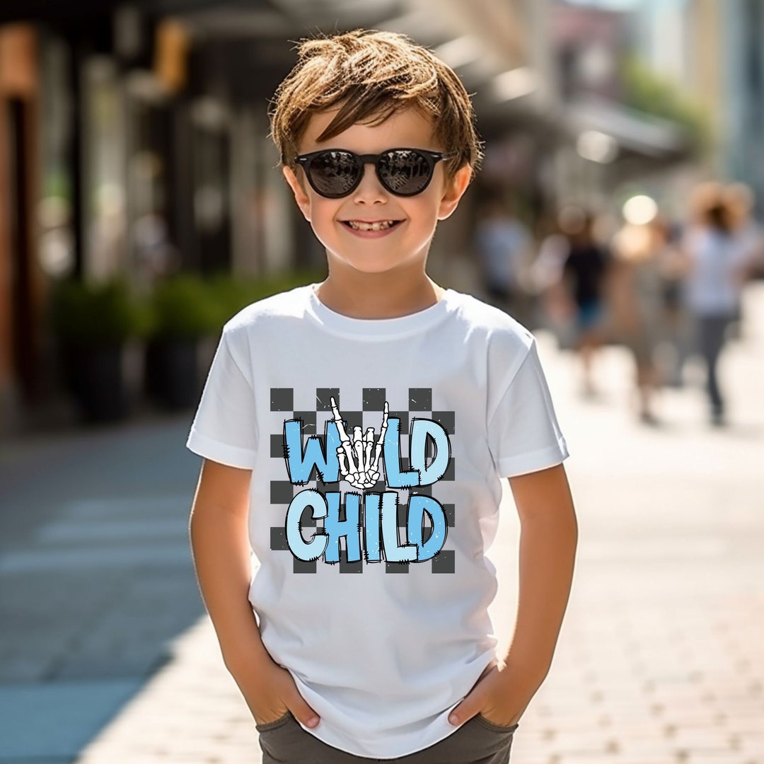 Wild Child Design Retro Shirt, Wild Child Shirt, Stay Wild Shirt, Retro ...