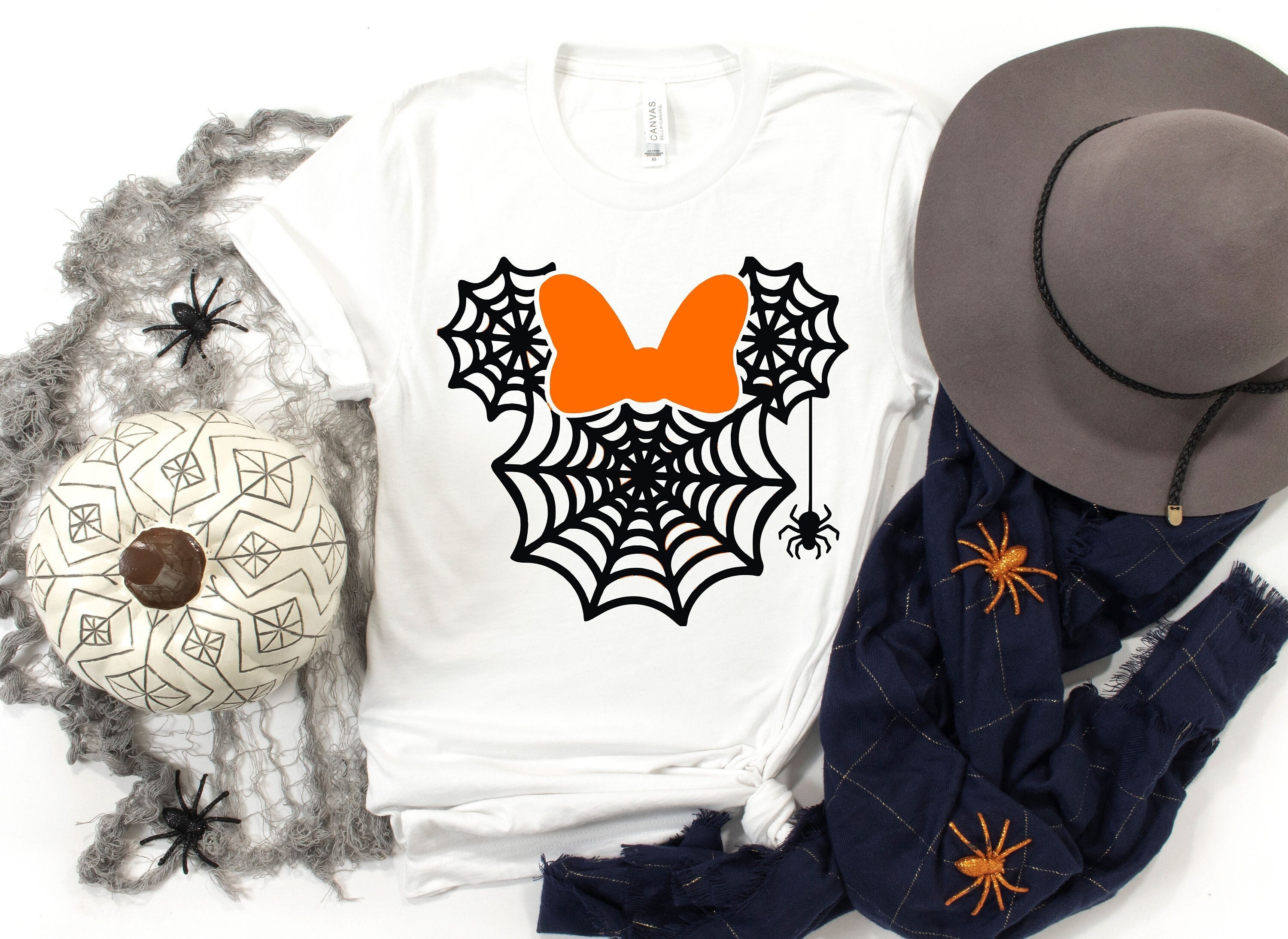 Minnie Spider Head Shirt Funny Disney Halloween Shirt Disney - Etsy