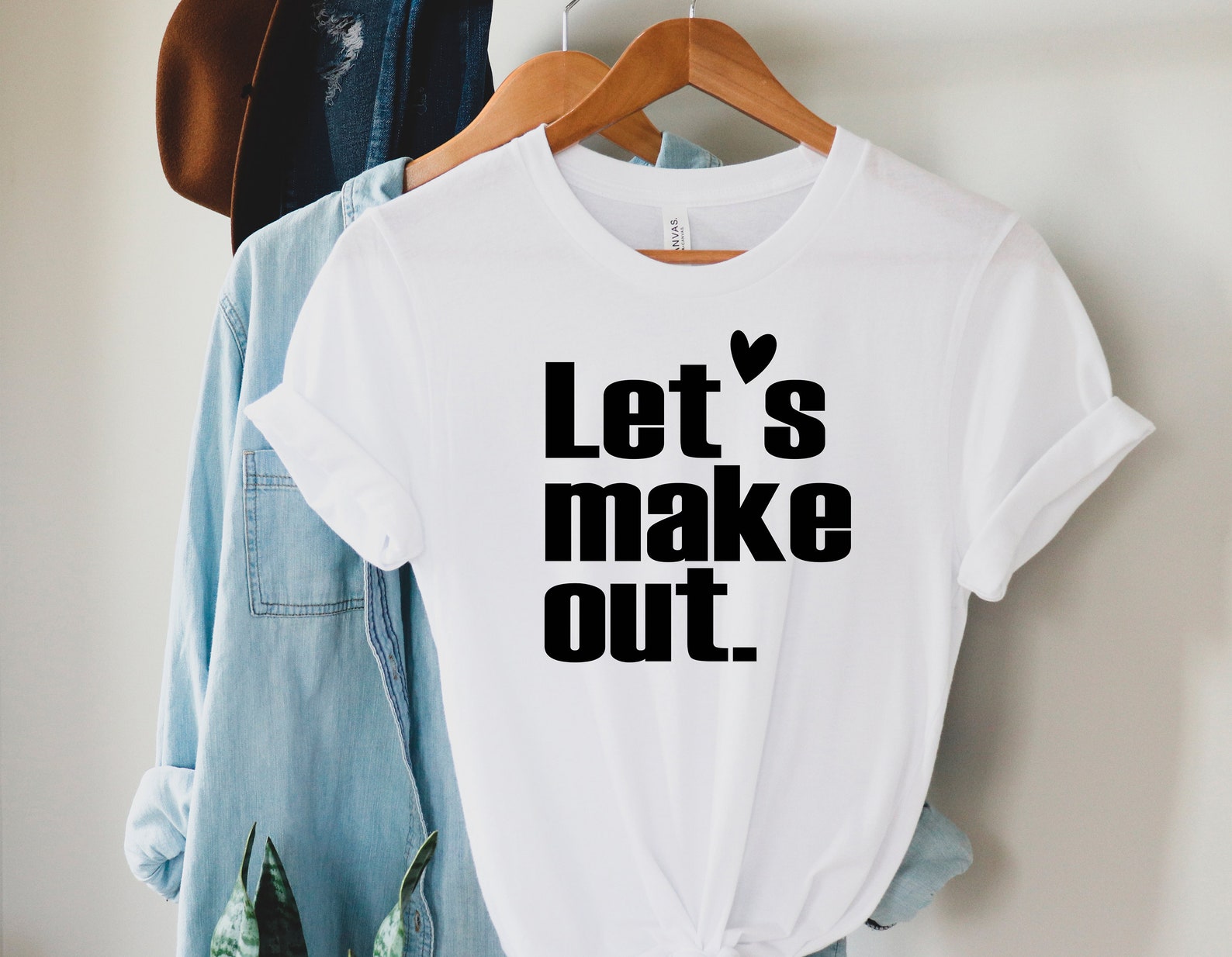 Lets Make Out Tshirt, Women Tshirt, Make Out, Gift for Girl, Gift for ...