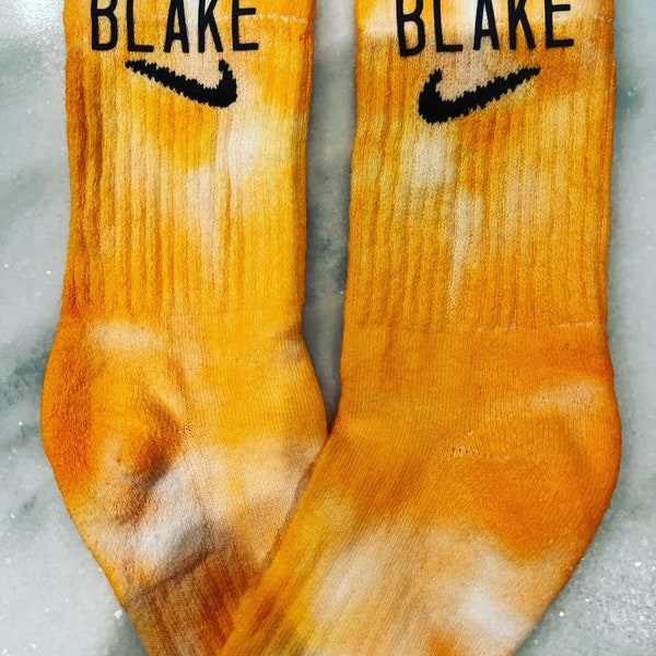 Custom Nike Socks - Etsy