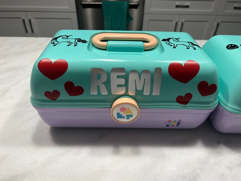 Personalized Custom Kids Caboodles Makeup and Accessories | Etsy