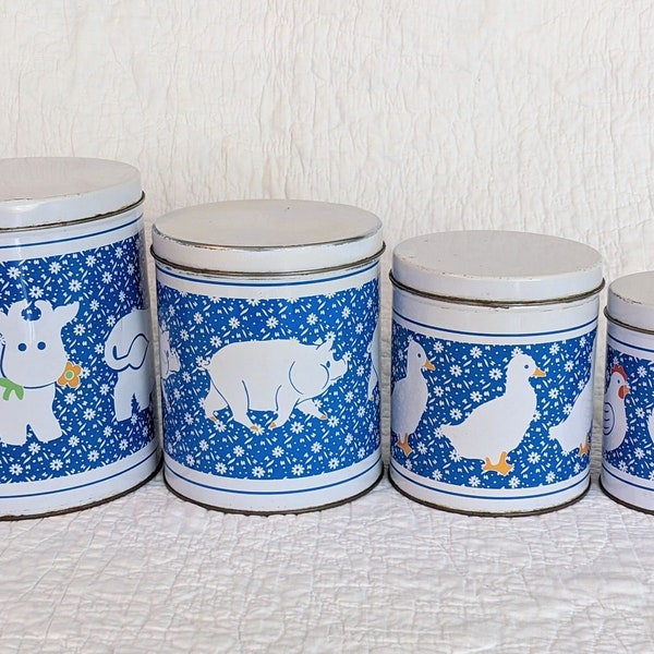 Cow Canisters - Etsy