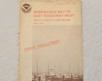 New York Nautical Chart - Etsy