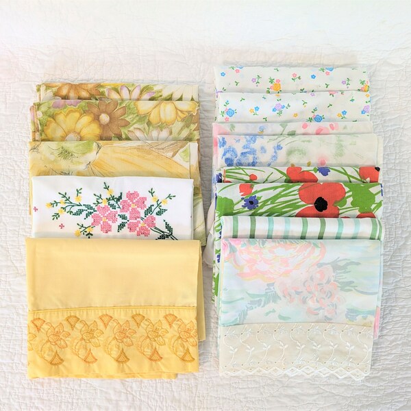 Vintage Pillowcases - Etsy