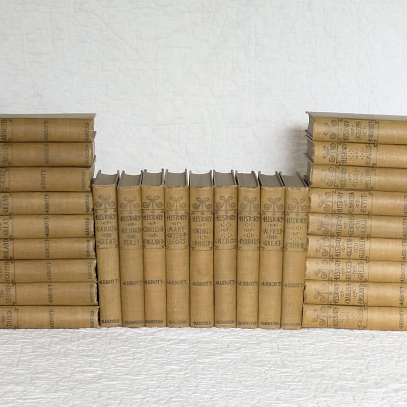 Antique Books of History - Etsy