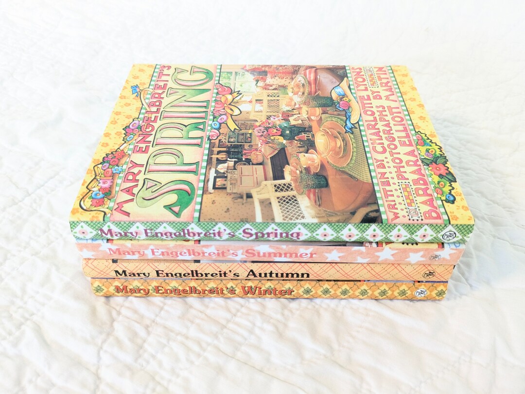 Vintage 1990's Complete Set of Mary Engelbreit Craft Book Series for ...