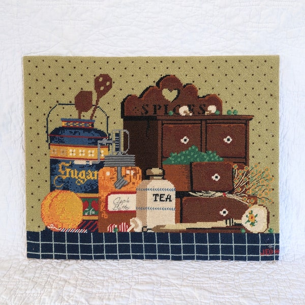 Vintage Needlepoint - Etsy