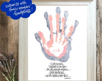 Christian Handprint Art - Etsy