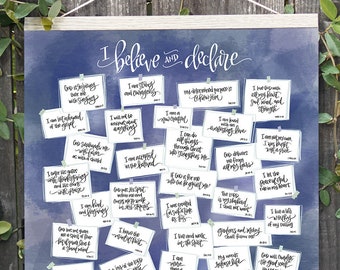 Hand Lettered Poster | Etsy