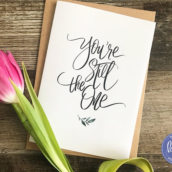 Hand Lettering Card - Etsy
