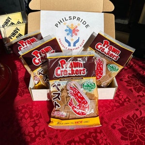 Philippines Besuto Prawn Bundle.filipino Prawn Chicharon (4) Packs in a ...