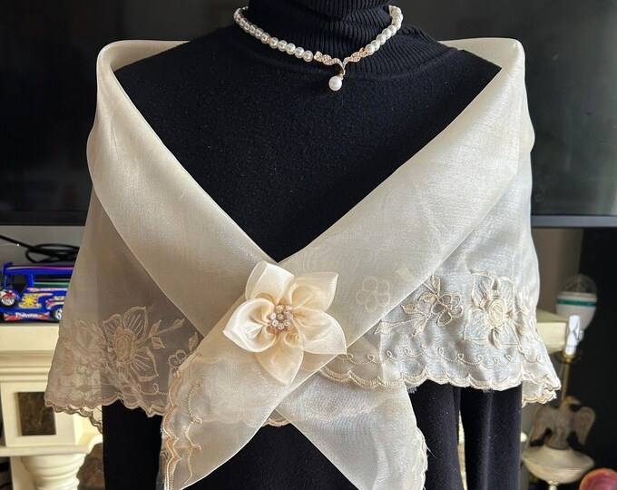 Philippines Filipino Organza Alampay| Traditional Philippine Shawl ...