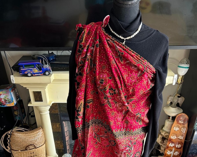 Philippines Filipino Traditional Batik Malong Sarong. - Etsy