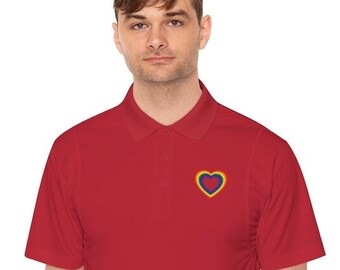 Lgbt Pride Polo Shirt - Etsy