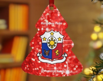 Personalized Filipino Christmas Tree Metal Ornaments Jollibee - Etsy