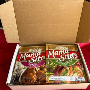 Filipino Cooking Bundle |12 Pc Mix Packet |philippine Adobo, Pancit ...