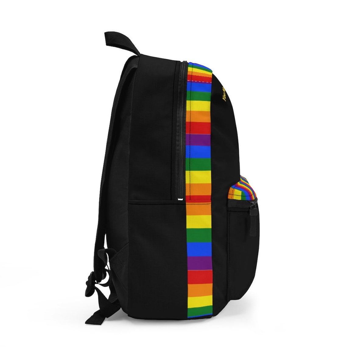 Pride LGBT Backpack made in USA Rainbow Backpack | Etsy