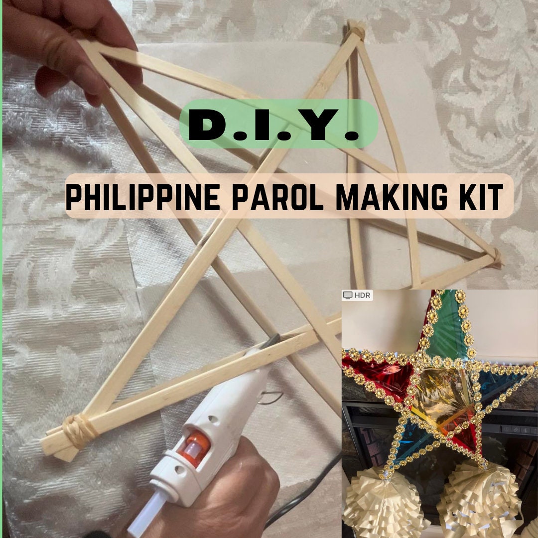 DIY the Art of Making Your Own Philippine Christmas Holiday Parol Kit ...