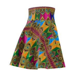 Philippines Filipino Mindanao Princess Batik Women's Skater Skirt ...