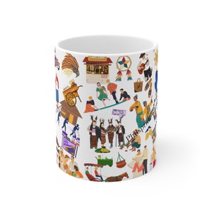 Filipino Culture Customs Traditions Foods on a Mug 11oz | Valentines ...