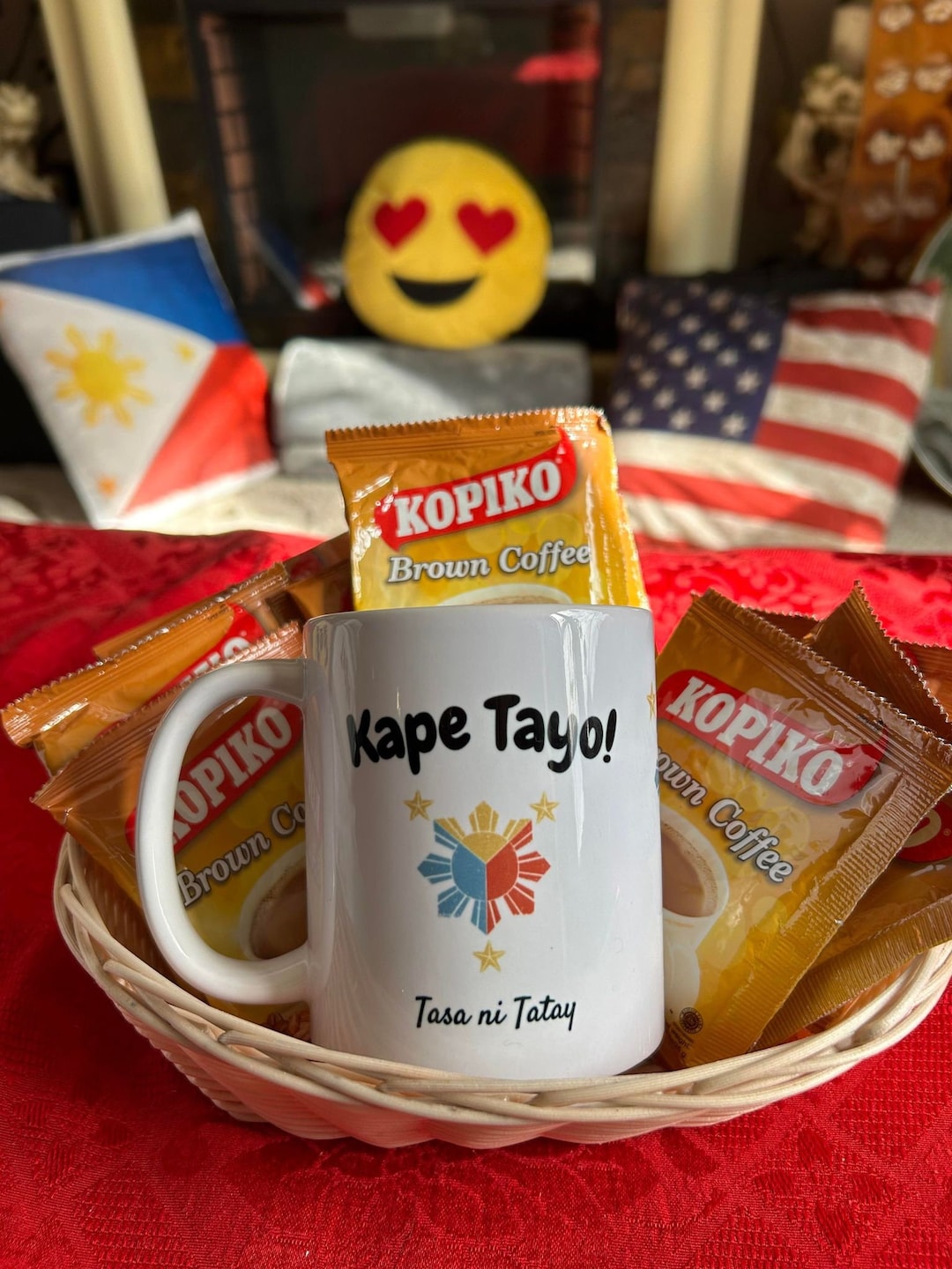 Personalized Philippine Mug W/ Kapeng Barako,kopiko, Capuccino 3 in 1 ...