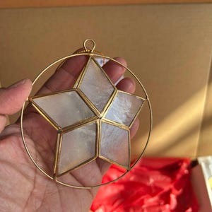 Traditional Philippine Christmas Mini Capiz Parol | Lantern | (set of 5 ...