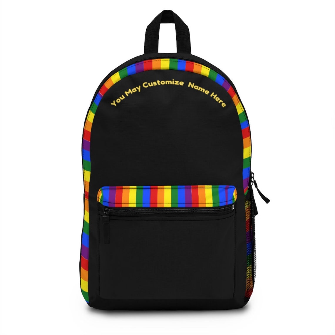 Pride LGBT Backpack made in USA Rainbow Backpack - Etsy