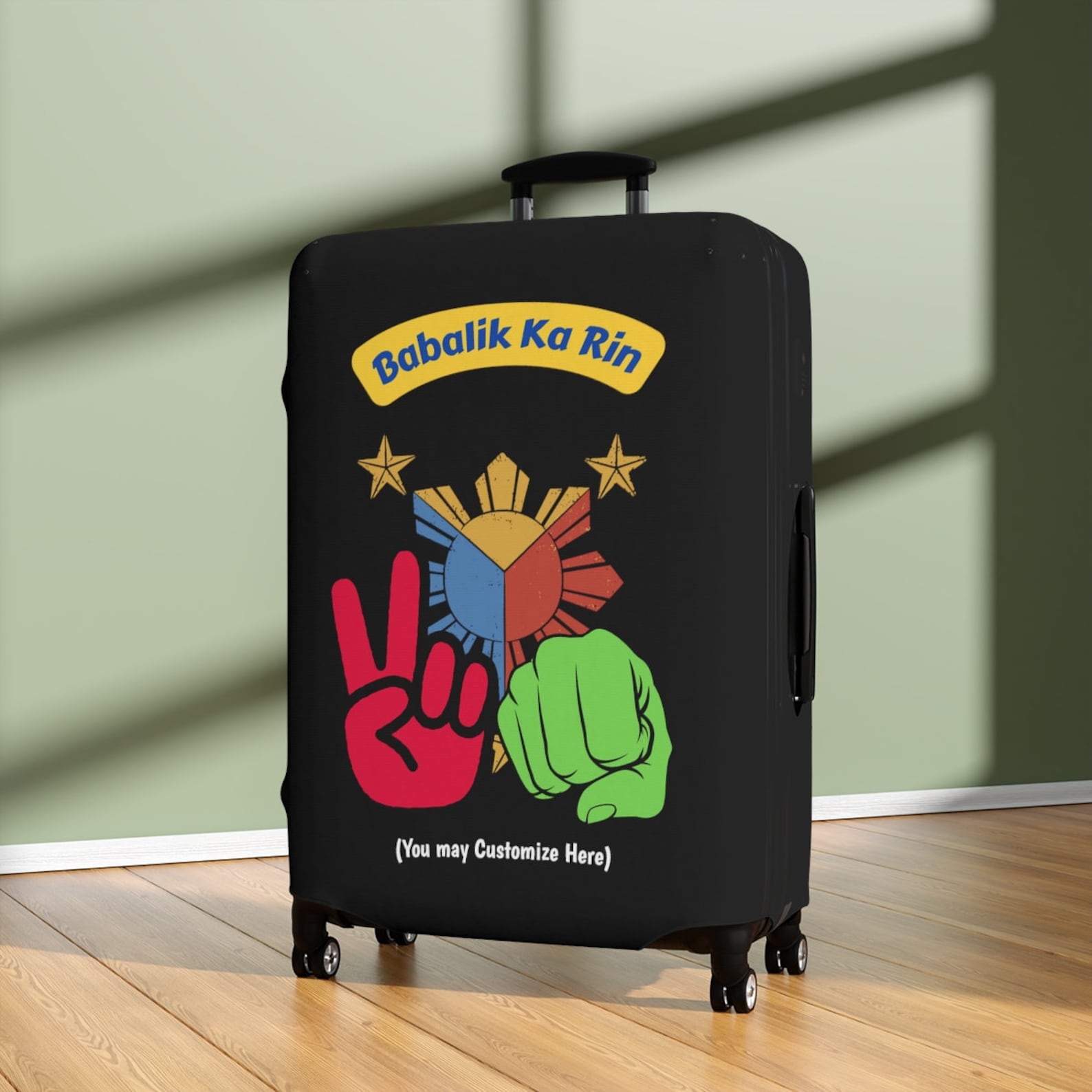 Philippines Babalik Ka Rin Luggage Cover Personalized BBM - Etsy