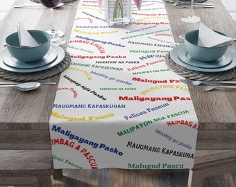 Table Runner Filipino - Etsy