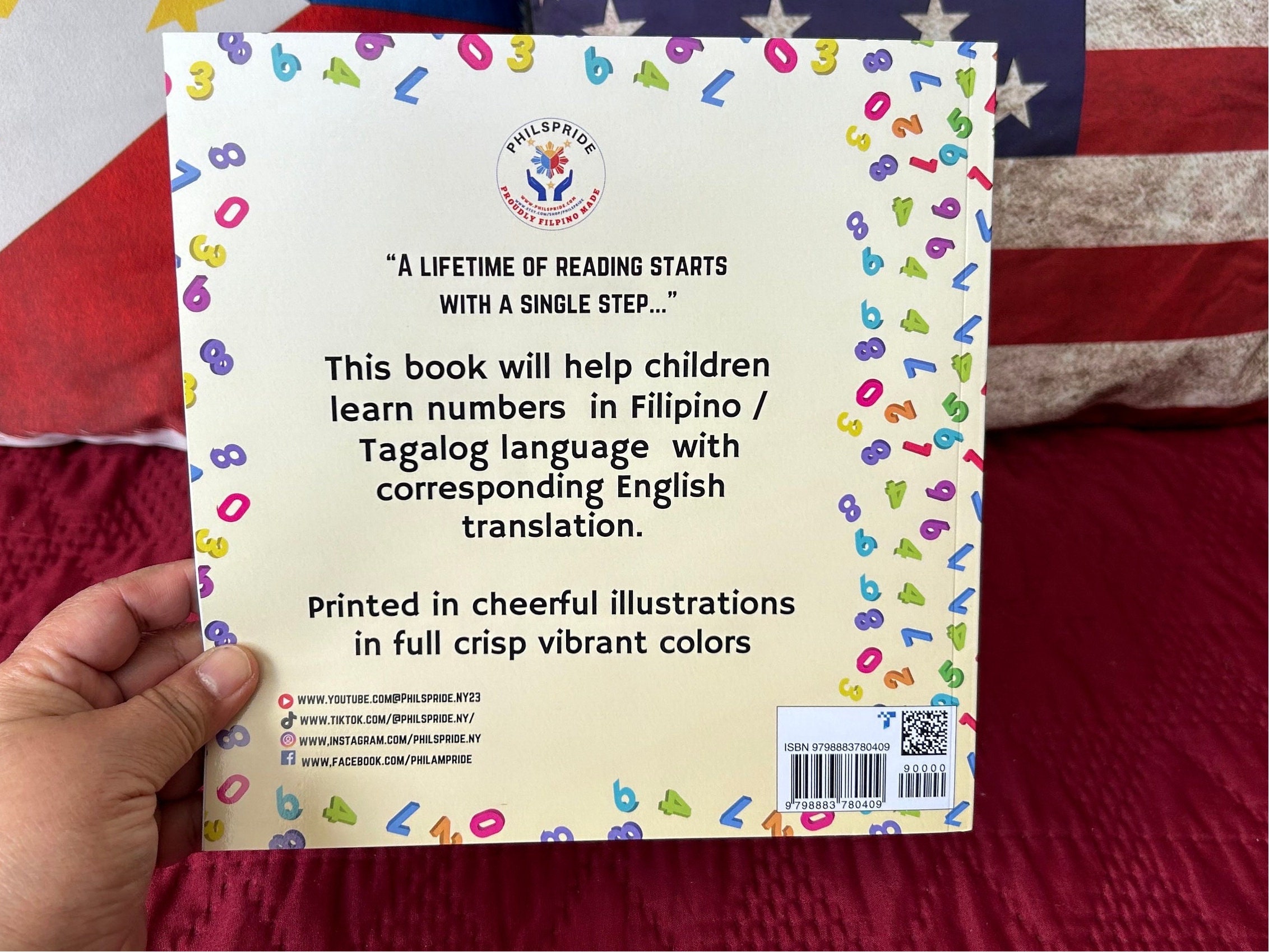 Learn to Count 1 to 20 in Filipino Tagalog. Crisply Printed - Etsy