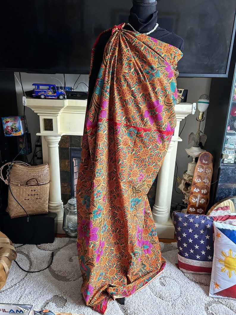 Philippines Filipino Malong Sarong Batik Mindanao Malong - Etsy
