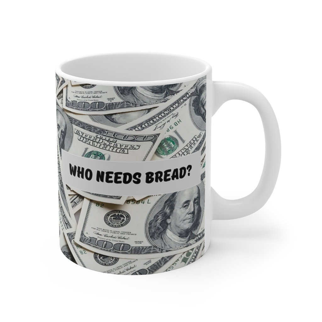 Funny Dollar Mug / Unique Us Dollar Money Mug 11oz / Día de | Etsy