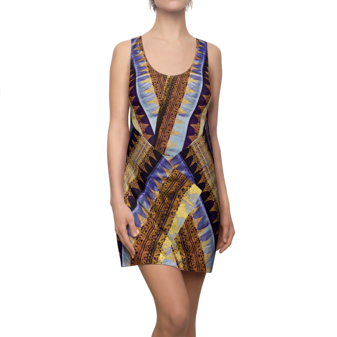 Philippines Filipino Batik Inspired Racerback Dress | Crisply PRINTED ...