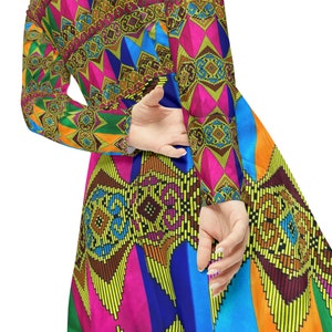 Philippines Filipino Mindanao Princess Batik INSPIRED Women's Long ...