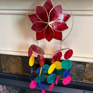 Philippines Traditional Mini Capiz Parol Star Flower Lantern , High ...