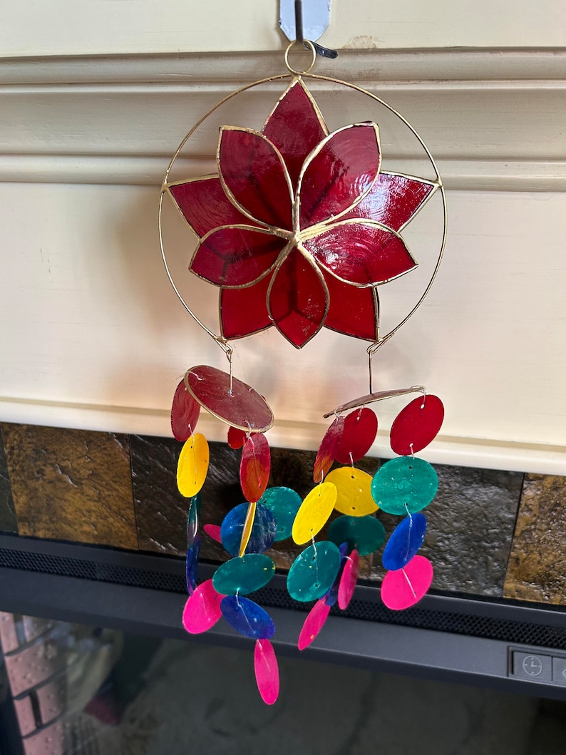 Philippines Traditional Mini Capiz Parol Star Flower Lantern , High ...