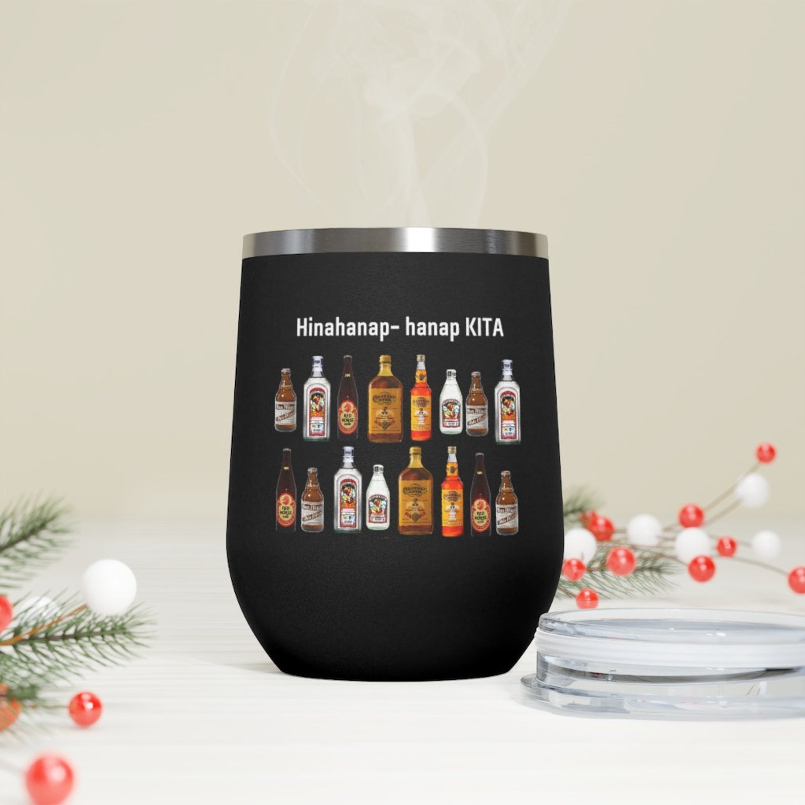 Funny Filipino Insulated Wine Tumbler Funny Filipino Beer - Etsy