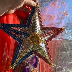 Philippines Filipino 10" Mini Parol Modern Glam and Glitter Parol ...