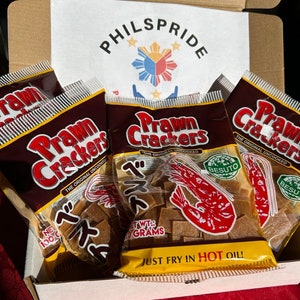 Philippines Besuto Prawn Bundle.filipino Prawn Chicharon (4) Packs in a ...