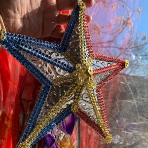 Philippines Filipino 10" Mini Parol Modern Glam and Glitter Parol ...